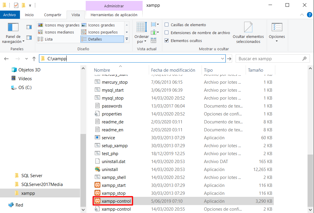 1 Instalación Del Entorno Xampp Tutoriales Programación